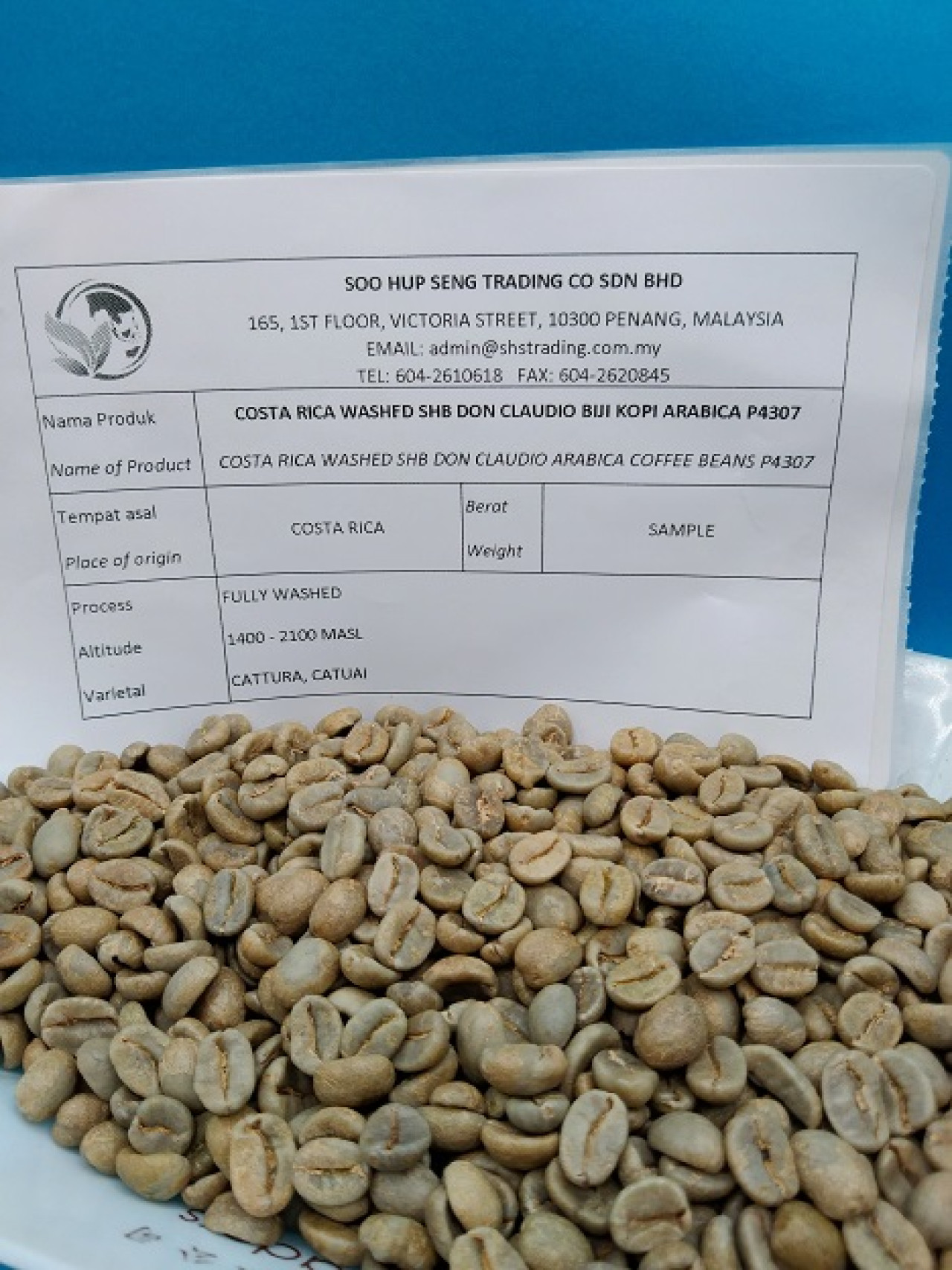 Unroasted & Raw Coffee Beans Supplier, Wholesale, Manufacturer in Malaysia